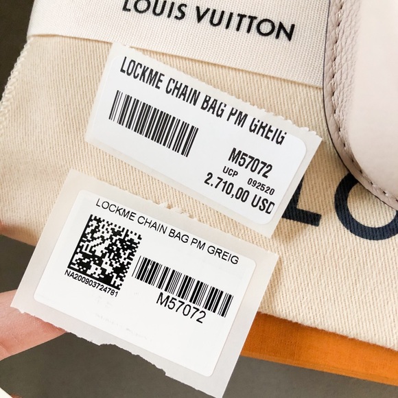 Louis Vuitton | Bags | New In Stores Louis Vuitton Lockme Pm Chain Bag ...
